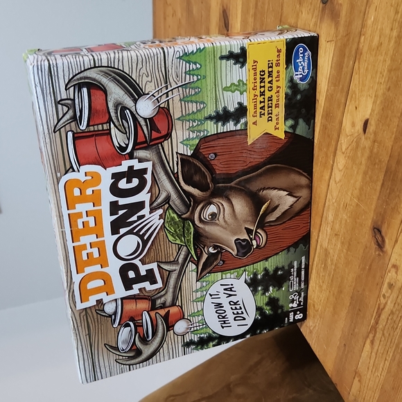 Hasbro | Toys | Hasbro Deer Pong Talking Deer Family Game Ages 8 And Up ...